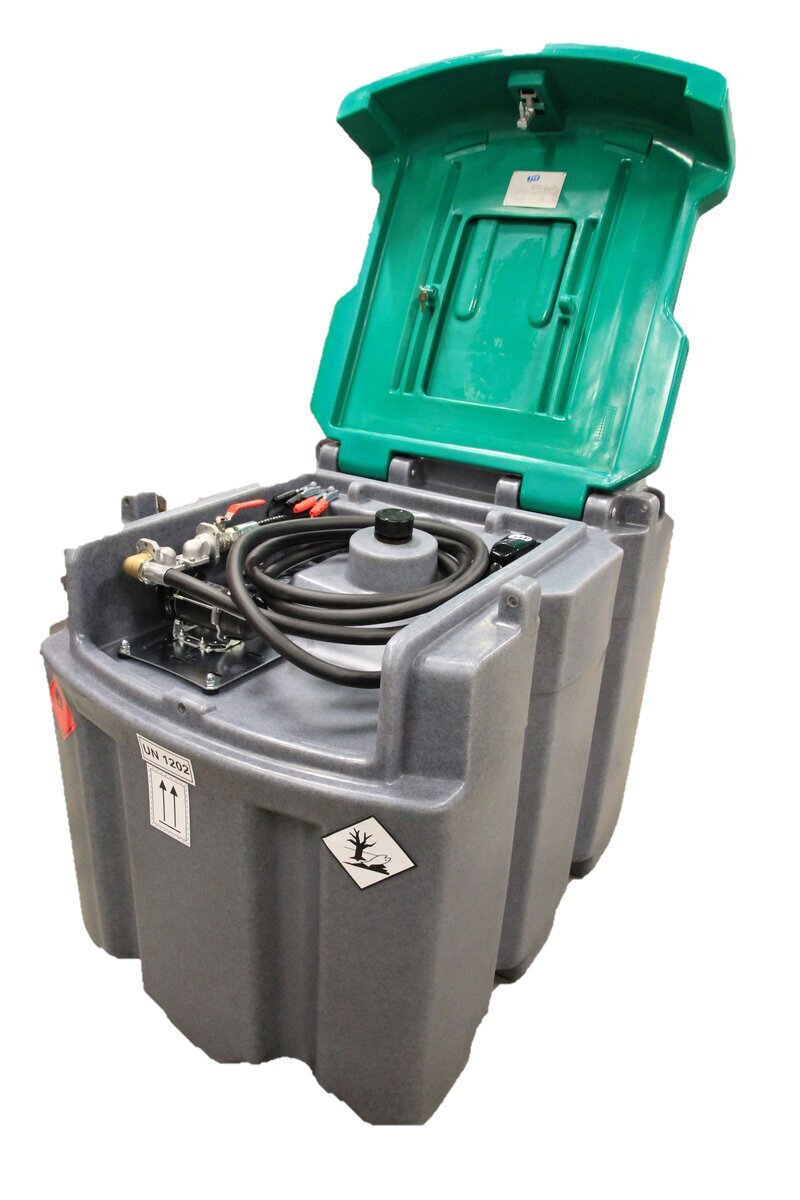 Truck Tank 600L polyeteenisäiliö Basic, polttoöljy/diesel